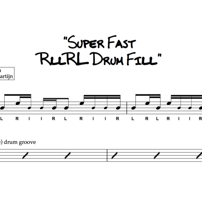 FREE drum transcriptions | DrummerMartijn